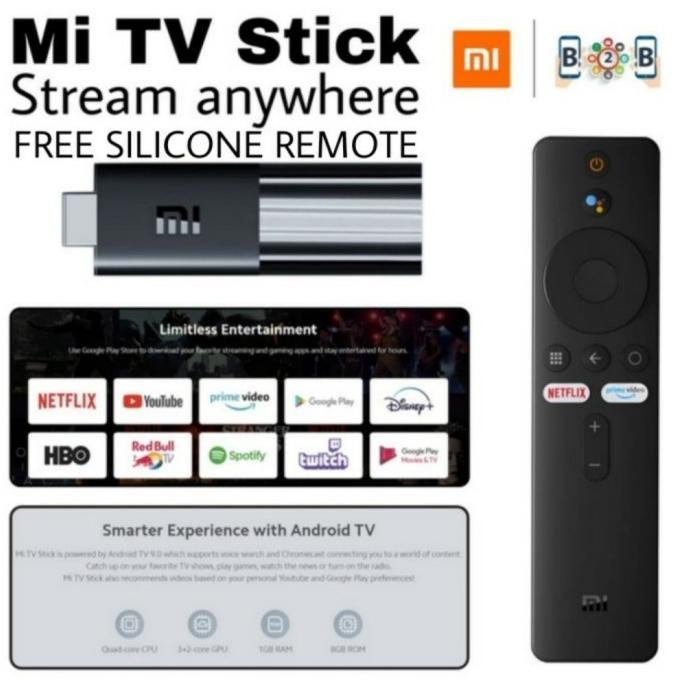 Jual Xiomi Mi Tv Stick-Mi Android Tv Alternatif Mi Box S Terlaris ...