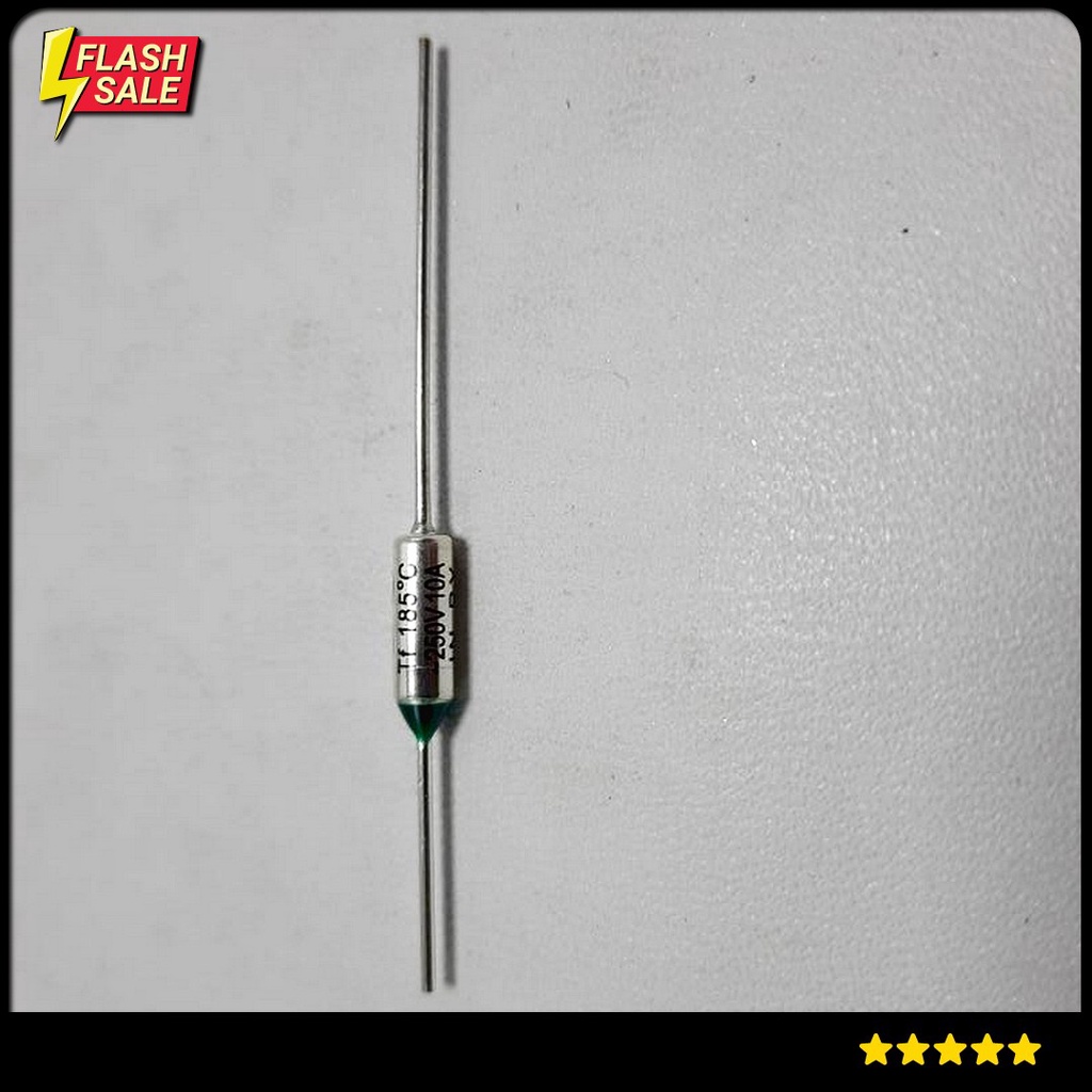 Jual Thermofuse 185C Derajat 10A ( Thermal Fuse 185C 10A-250Volt ...