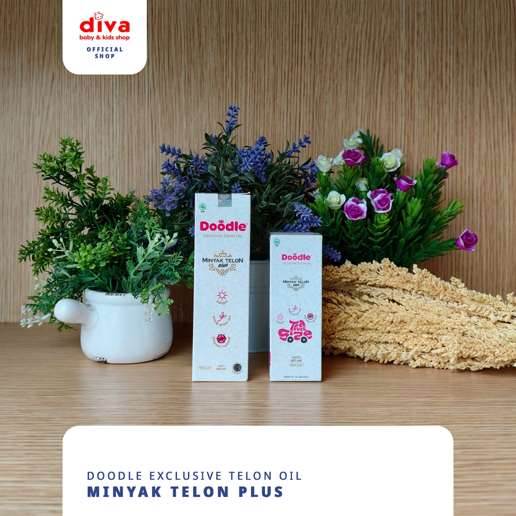 Jual MINYAK TELON Doodle Exlusive Telon Oil Netto 60 Ml dan 100 Ml ...