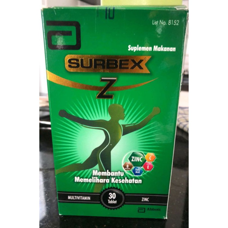 Jual SURBEX Z MULTIVITAMIN DAYA TAHAN TUBUH | Shopee Indonesia