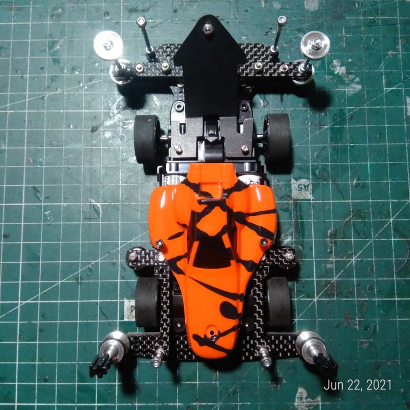 Jual tamiya mini 4wd ms chasis build with hg carbon full original parts ...