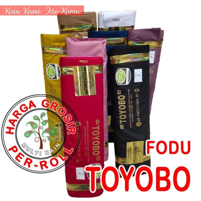 Jual Bahan Kain Toyobo Cotton Fodu Royal Mix Premium 1 Roll 40 Yard ...