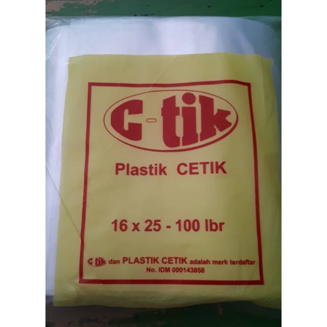 Jual Plastik Klip / Plastik Cetik 16x25 cm | Shopee Indonesia