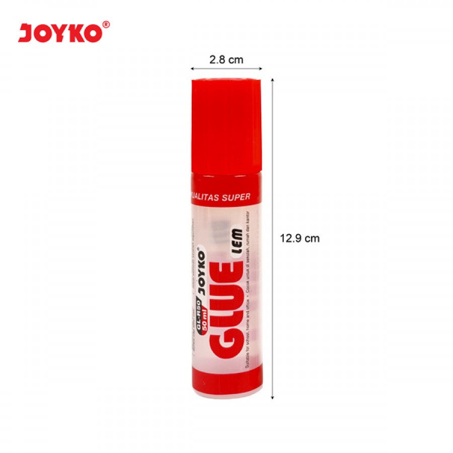 Jual Lem Stick Joyko GL-R50 Lem Cair Besar 50 ML Lem Kertas - Satuan | Shopee Indonesia