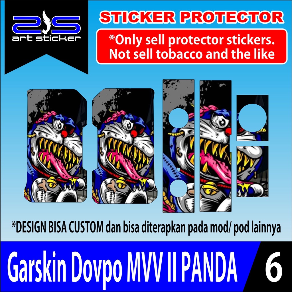 Jual SKIN Sticker Garskin Dovpo MVV II Panda | Shopee Indonesia