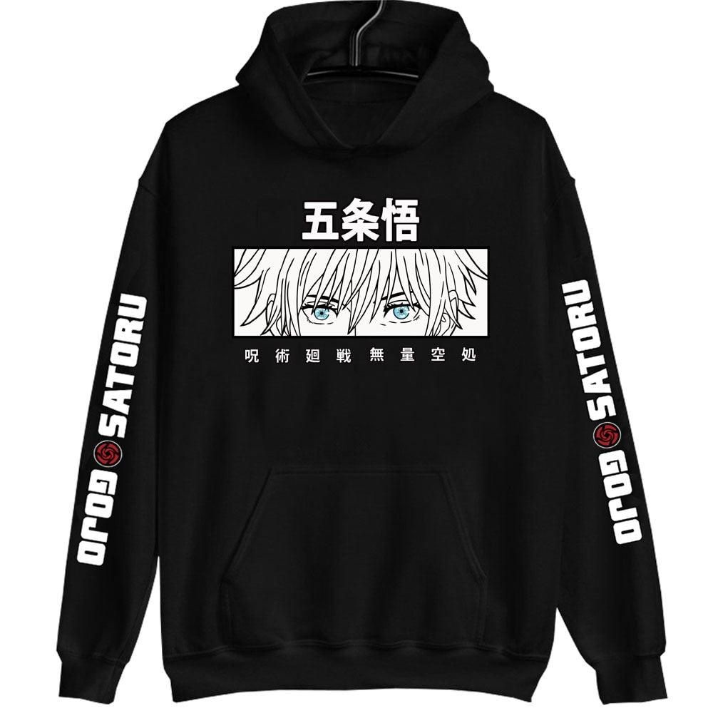 Jual Sweater JUJUTSU KAISEN Oblong / Hoodie SATORU GOJO EYES V2 Jumper ...