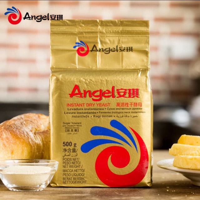 Jual Angel Gold Instant Dry Yeast Ragi Instan 500 gr Halal MUI | Shopee ...