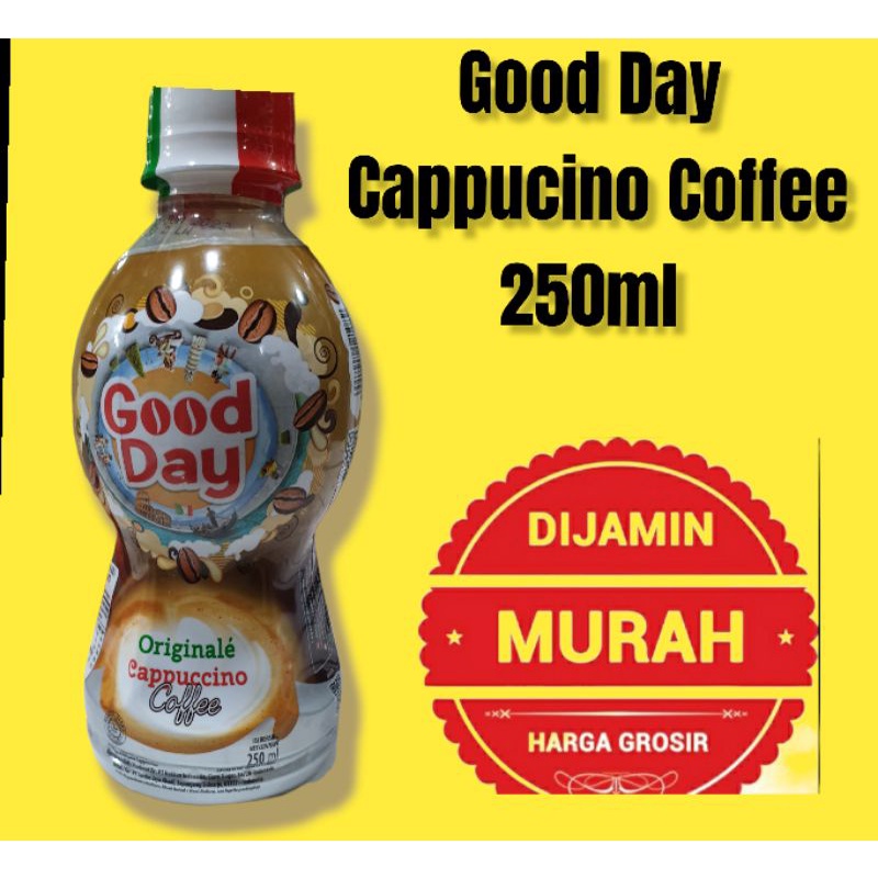 Jual Kopi Good Day Originale Cappuccino Coffee Botol Pet - 250 ml ...