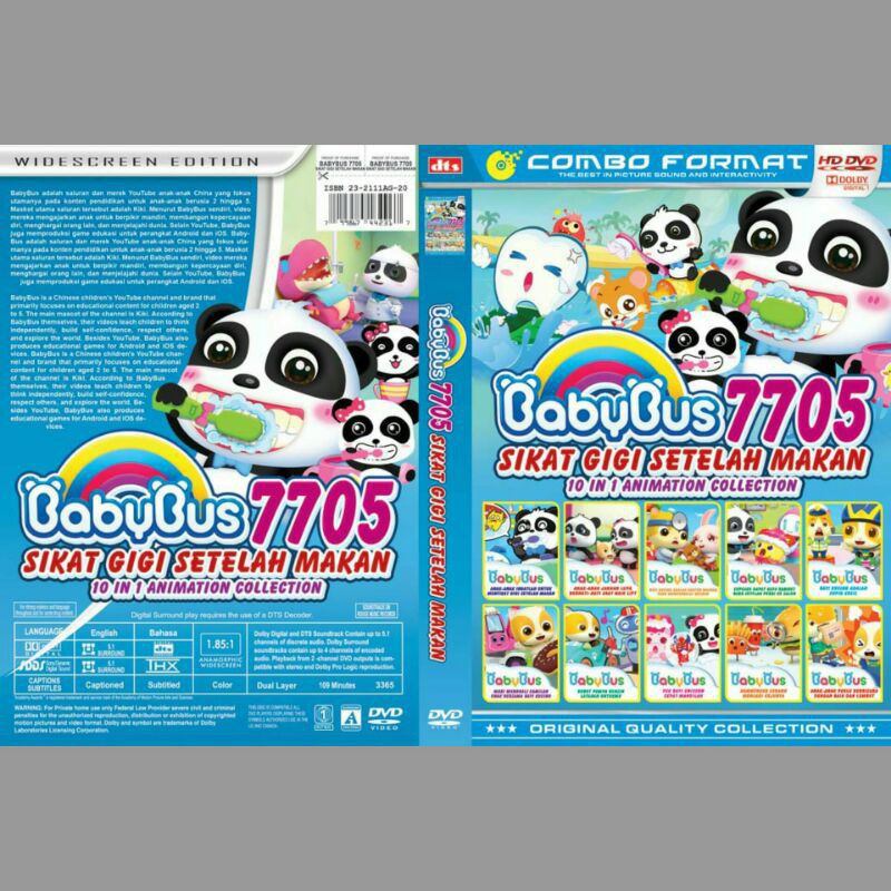 Jual Kaset DVD Koleksi lengkap Anak Anak Baby Bus 7705 | Shopee Indonesia