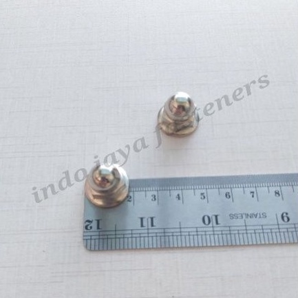 Jual Mur Flange Nut Topi M10-M 10 Kunci 14 mm | Shopee Indonesia