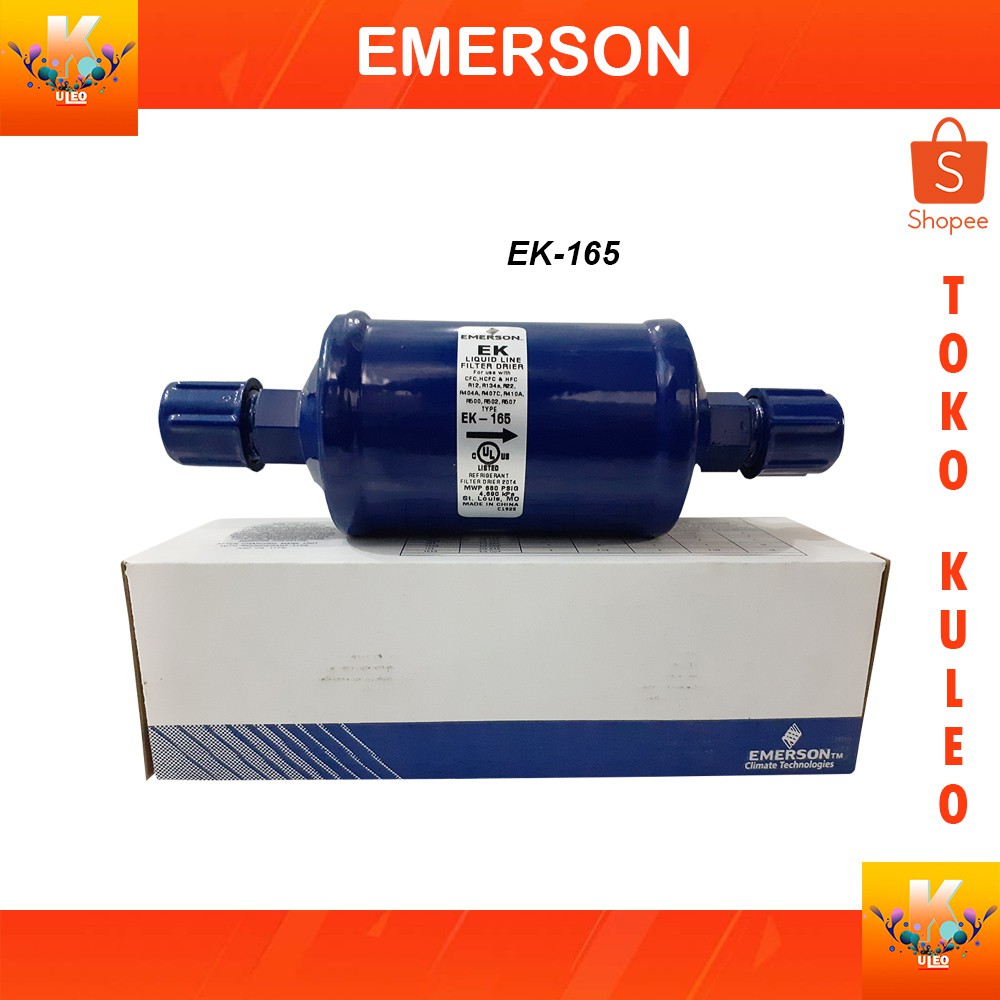 Jual Filter Drier EMERSON EK 165 | Liquid Line Filter Drier EK - 165 ...