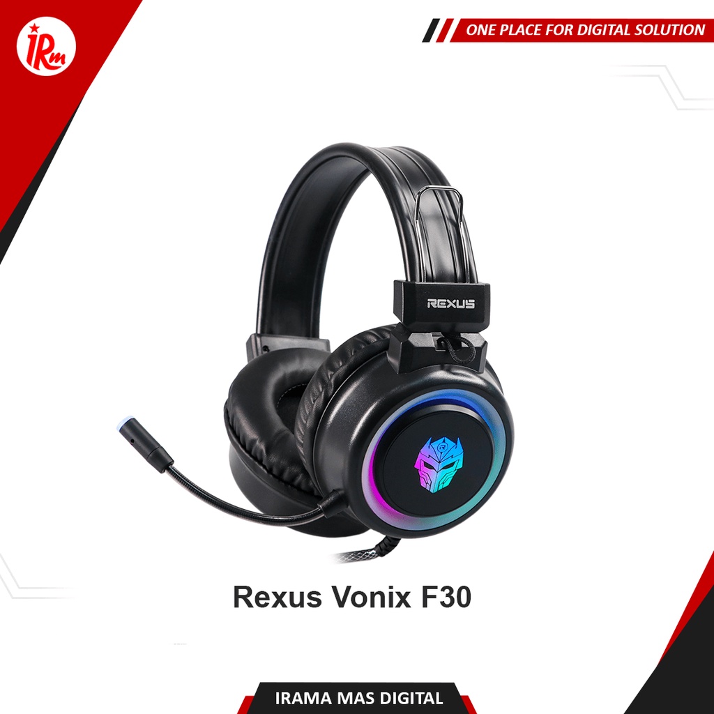 Jual Rexus Vonix F30 RGB Gaming Headset | Shopee Indonesia