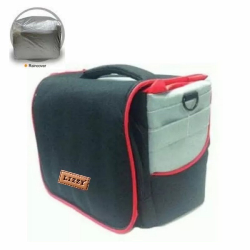 Jual Lizzy LM10 Tas Kamera + Raincoat Bag Camera Lensa LM 10 Canon ...