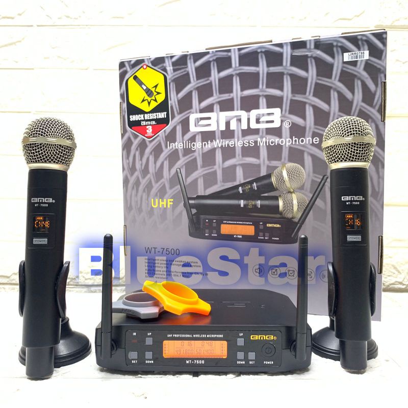 Jual Mic Wireless BMB WT 7500 Original | Shopee Indonesia