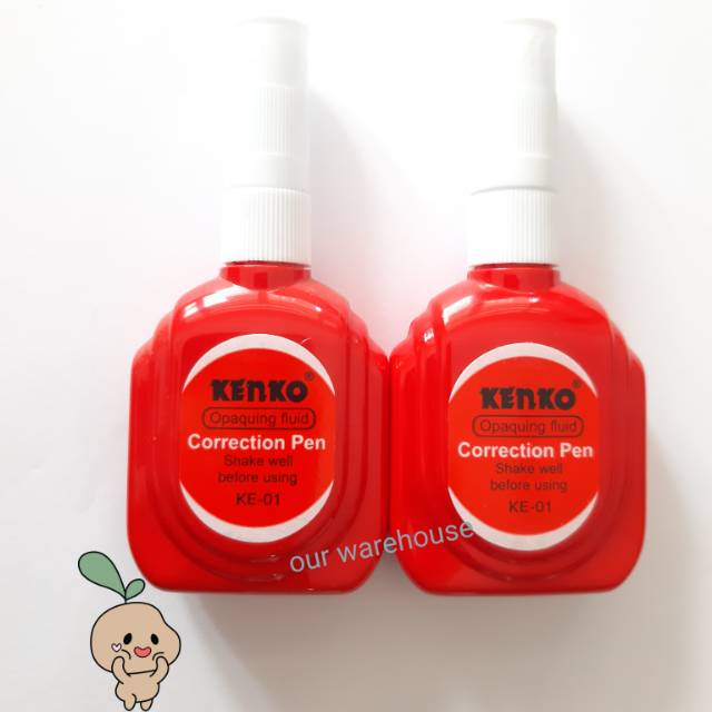 Jual TIPEX CORRECTION KENKO KE-01 MERAH | Shopee Indonesia