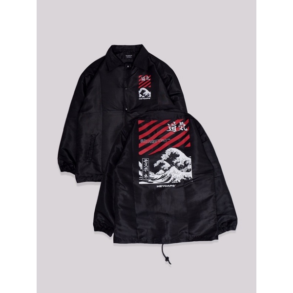 Jual COACH JACKET HITAM MOTIF | Shopee Indonesia