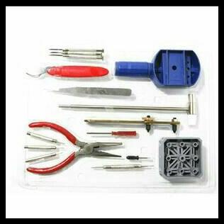 Jual Alat Peralatan Srvice Perbaikan Jam Tangan Set Lengkap Tang Obeng ...
