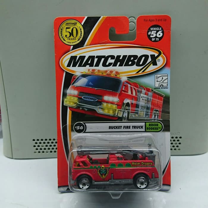 Jual Matchbox Lawas 50 years Bucket fire truck ls892 | Shopee Indonesia