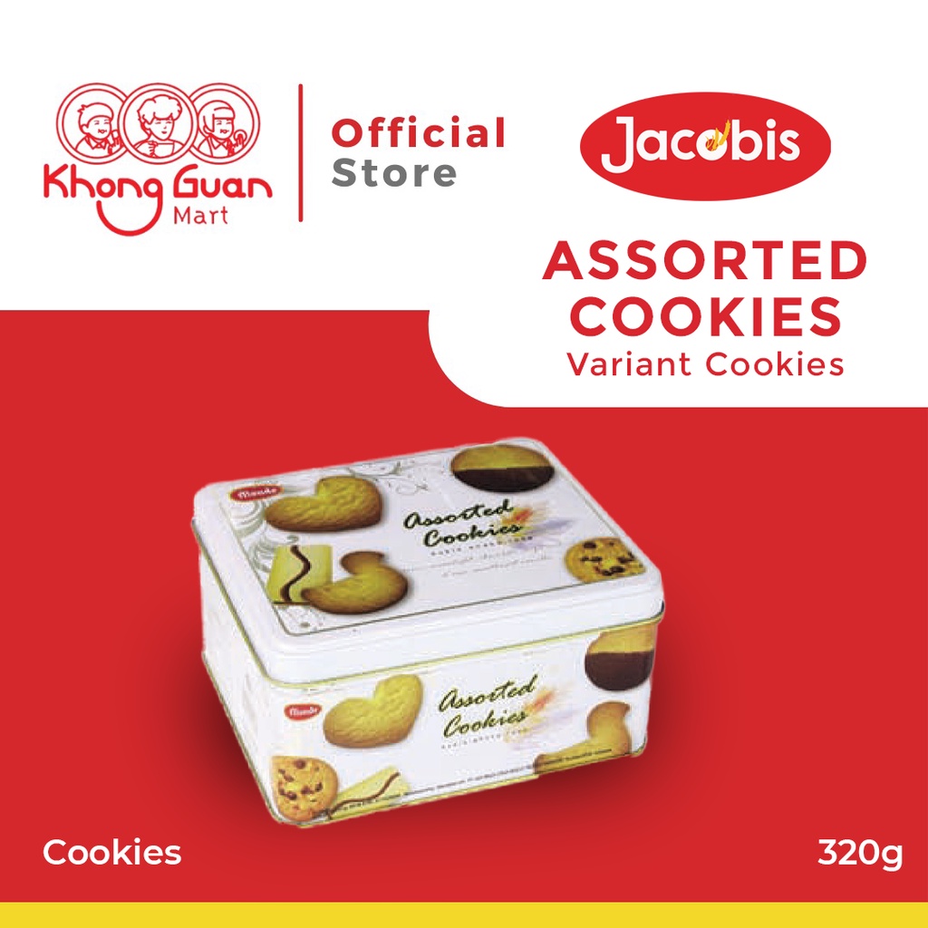 Jual MONDE Assorted Cookies Tin 320 Gram | Shopee Indonesia