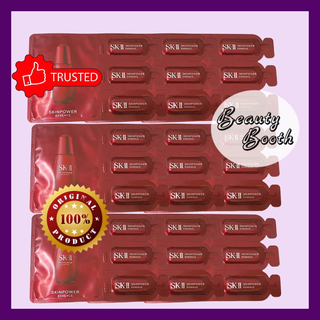 Jual SKII SK2 Skinpower Essence Sachet Isi 10SET Skin Power - Beauty Booth Beautybooth | Shopee ...