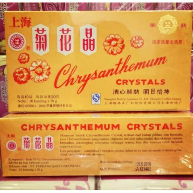 Jual Teh bunga seruni krisan chrysanthemum crystals | Shopee Indonesia