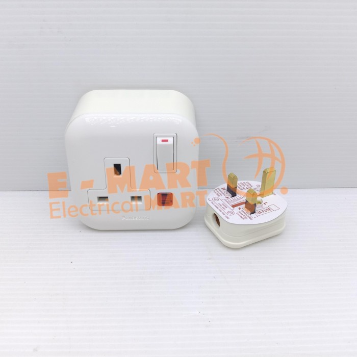 Jual PANASONIC STOP KONTAK AC KOMPLIT SET WHITE WBJ1214W-3K | Shopee ...