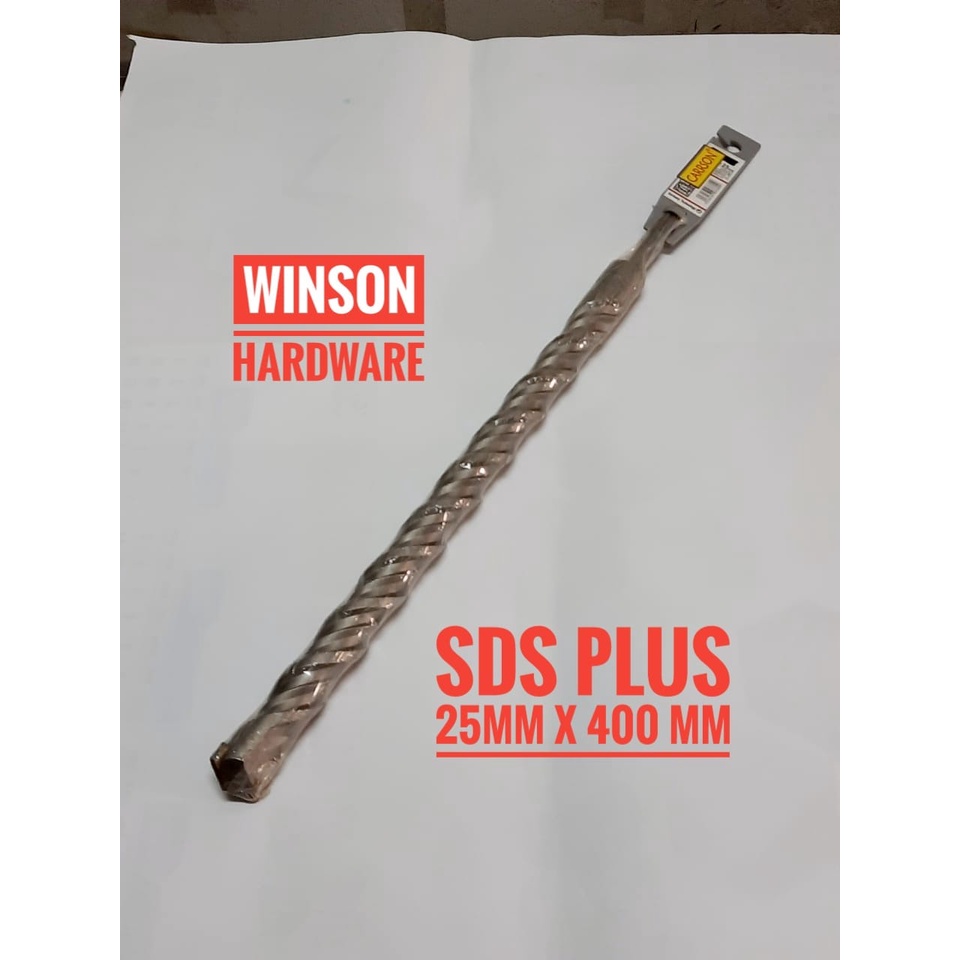 Jual Mata Bor SDS Plus Beton 25mm x 400mm Panjang Bobok Tembok 25 mm ...
