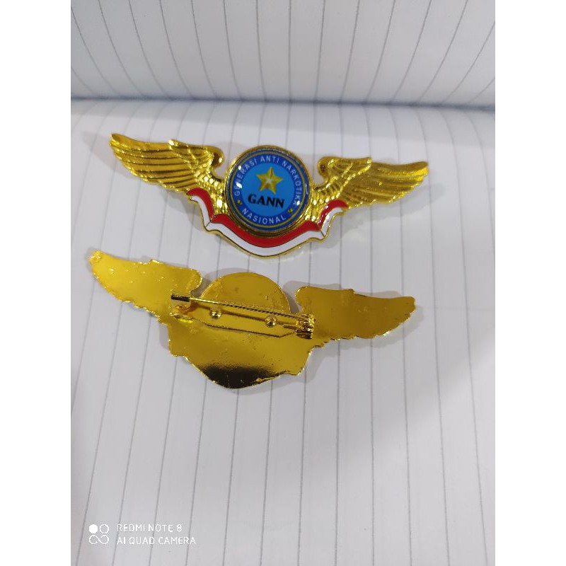Jual pin Gann# model wing | Shopee Indonesia