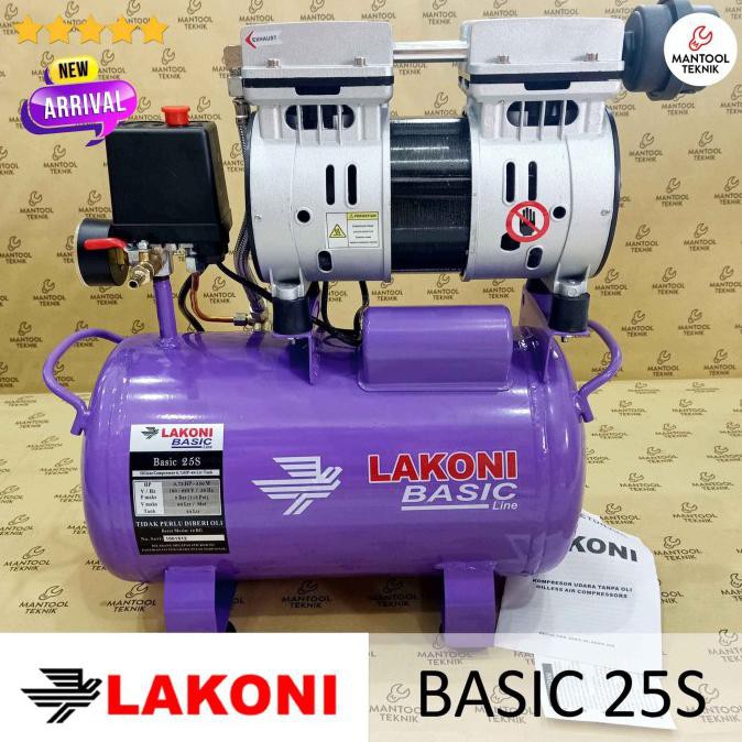 Jual FRESCO BASIC 25S LAKONI Oilless Compressor Kompresor 3/4HP 24L ...
