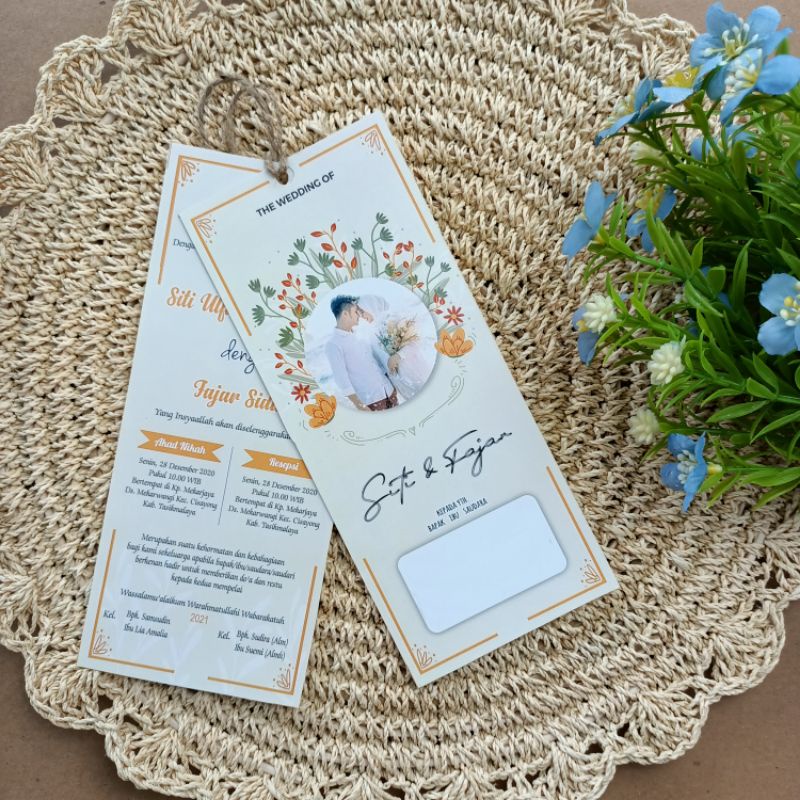 Jual Undangan Pernikahan Hang Tag | Shopee Indonesia