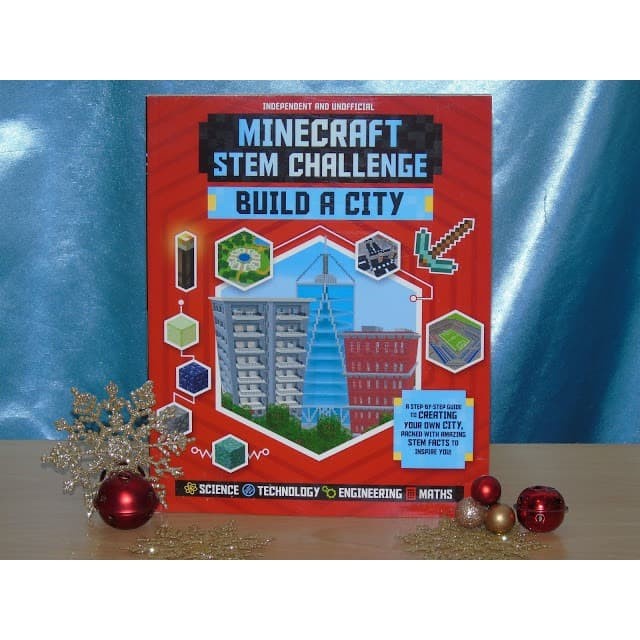 Jual RSPS Buku Impor Minecraft STEM Challenge Build a City Buku ...