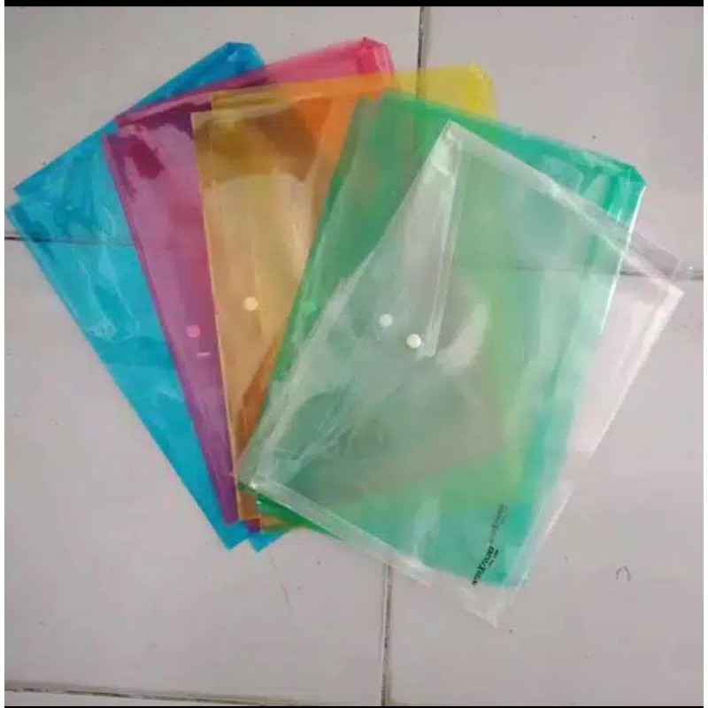 Jual MAP PLASTIK KANCING FOLIO/F4 BENING ECERAN | Shopee Indonesia