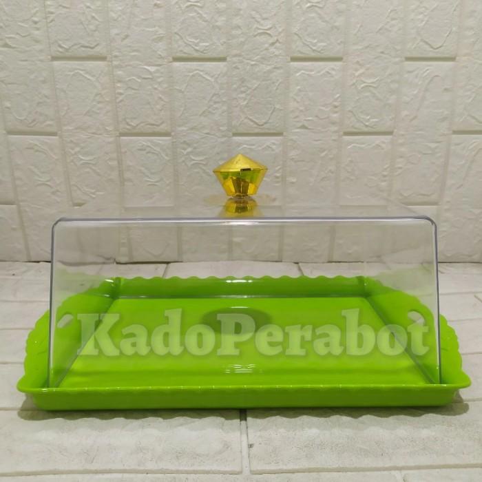 Jual Tempat Bolu Persegi Cantik - Tempat Kue Transparan - Tempat Roti ...