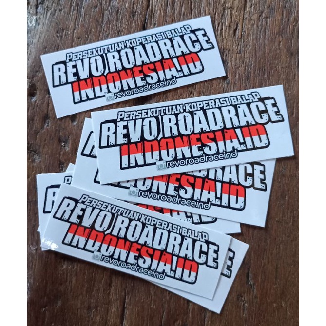 Jual STICKER REVO ROADRACE IND ( PERSEKUTUAN KOPERASI BALAP ) | Shopee ...