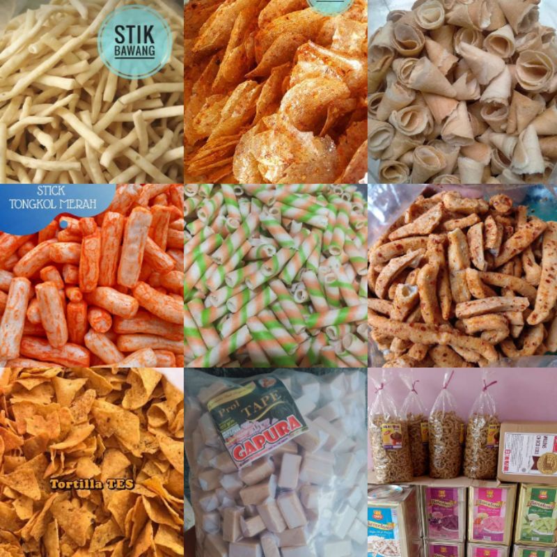 Jual JAJAN KILOAN MAKANAN RINGAN CAMILAN LEBARAN MURAH stik bawang ...