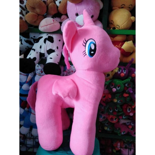 Jual BONEKA KUDA PONI BERDIRI JUMBO PINK MUDA | Shopee Indonesia