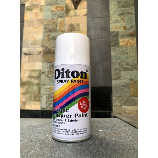Jual Pilox pylox pilok cat semprot DITON 300cc 300 Cc warna Signal red ...