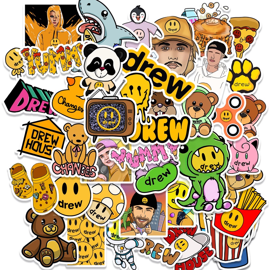 Jual STIKER DREW 50 PCS UNTUK HP LAPTOP DLL | Shopee Indonesia