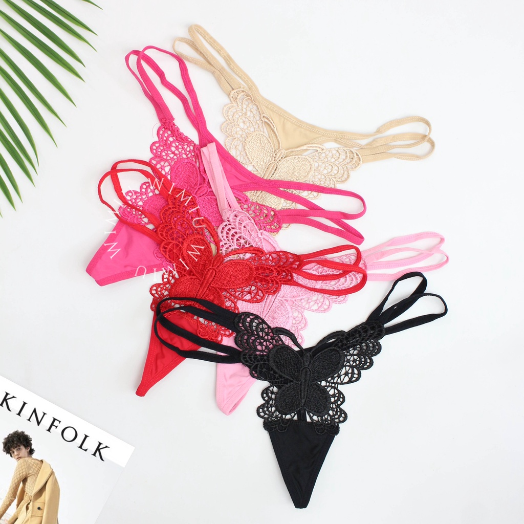 Jual WIMIU Celana Dalam Gstring Thong T Panty G-string G string Sexy ...