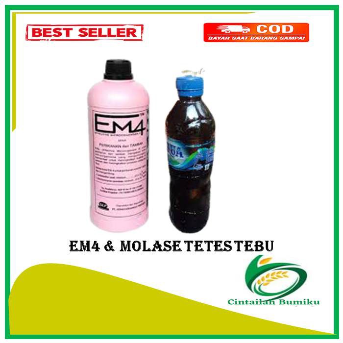 Jual PAKET EM4 Dan Molase Tetes Tebu Nutrisi Untuk Perikanan Tambak 1 ...