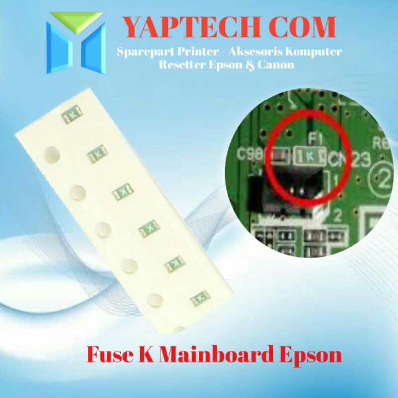 Jual 10Pc Fuse K Fuse 2mm Epson Fuse L3110 Fuse L1110 Fuse L3150 ...