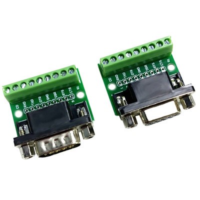 Jual Connectors DB9 9 Pin RS232 RS485 conversion board (8040) | Shopee ...