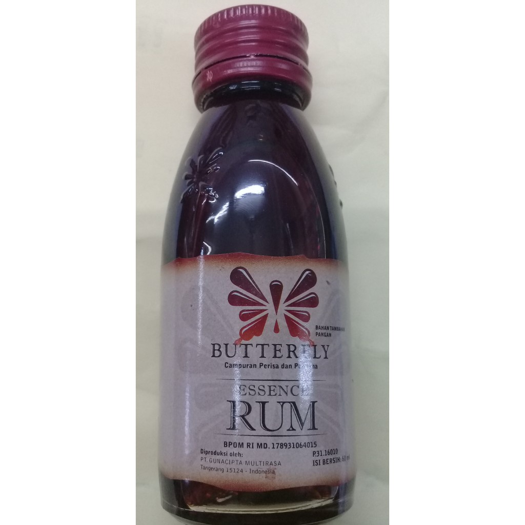 Jual Rum butterfly 60 ml | Shopee Indonesia