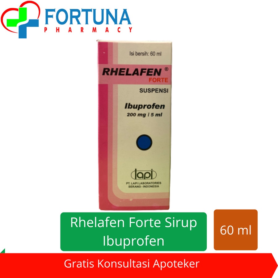 Jual Rhelafen Forte Sirup 60 ml | Shopee Indonesia