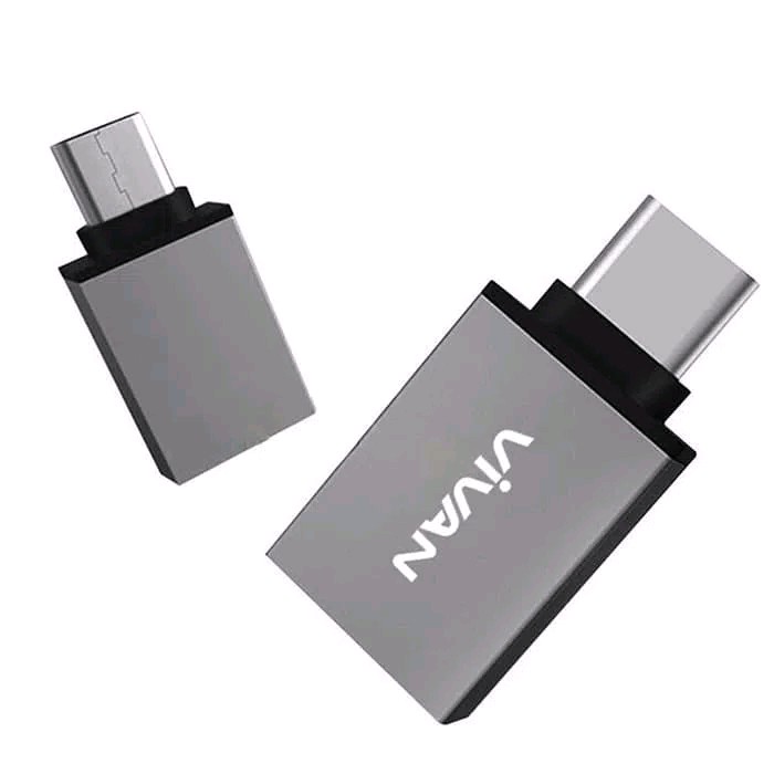 Jual VIVAN Robot USB Adapter Adaptor OTG Sambungan Type C Original ...