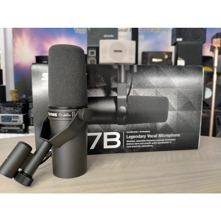 Jual Mic Shure SM7B SM-7B SM 7 B Vocal Microphone Original Podcast ...