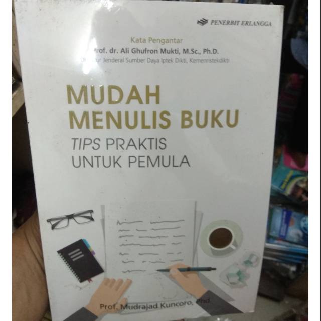 Jual Buku Original Mudah Menulis Buku Tips Praktis Untuk Pemula Prof ...
