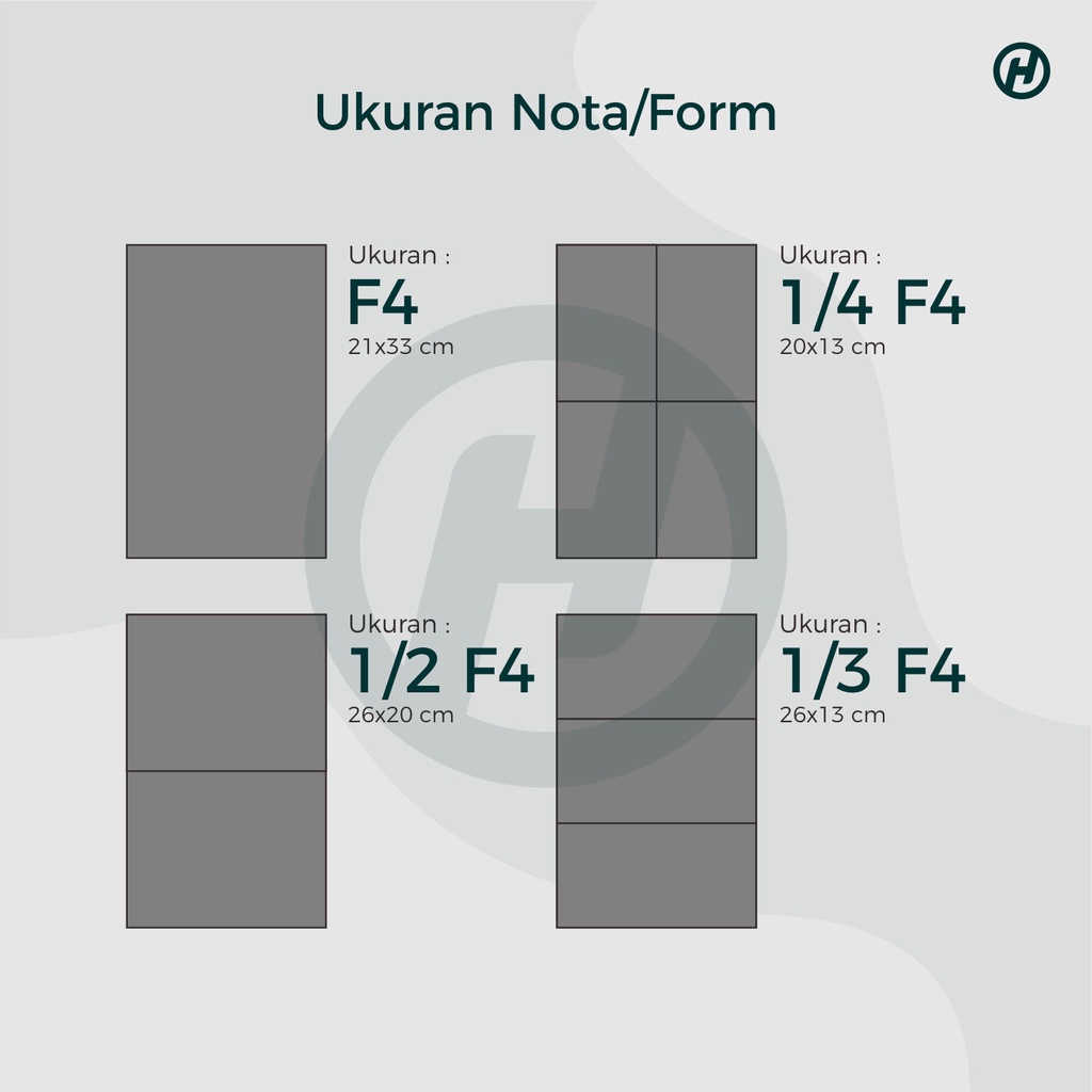 Jual CETAK NOTA FORM KWITANSI - CUSTOM DESAIN - 1 RIM | Shopee Indonesia