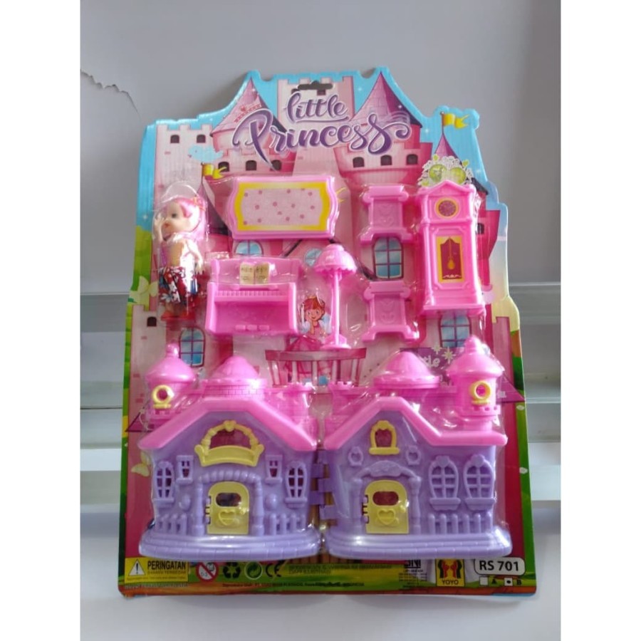 Jual Mainan Anak Rumah Rumahan Little Princess Castle Set RS 701 - MSJ ...