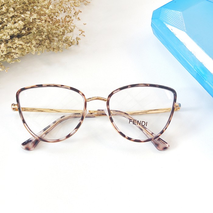 Jual Frame Kacamata wanita Model Korean Cat eye 98525 | Shopee Indonesia